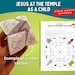 Boy Jesus in the Temple Cootie Catcher – Jesus in the Temple – Luke 2: ...