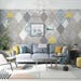 Modern Geometric Pattern Wallpaper - Etsy