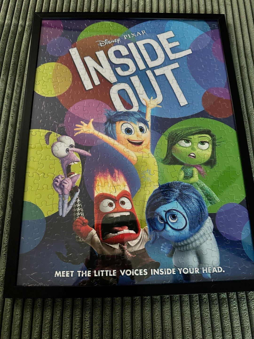 Framed Inside Out Puzzle - Etsy