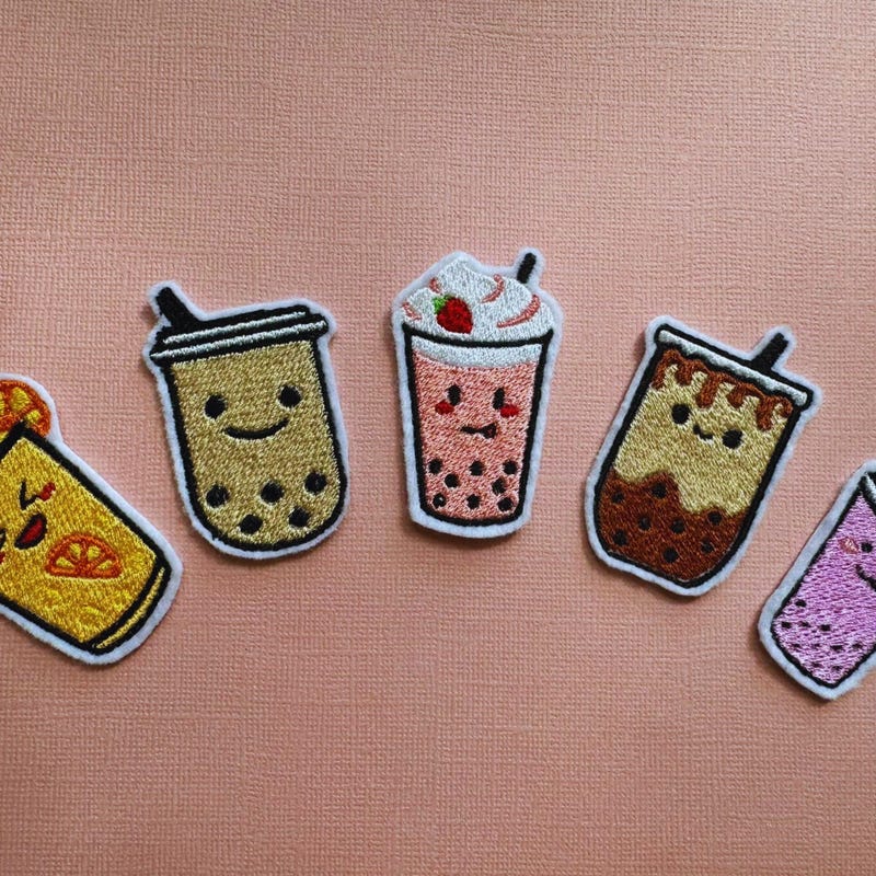 Cute Embroidered Patches - Etsy