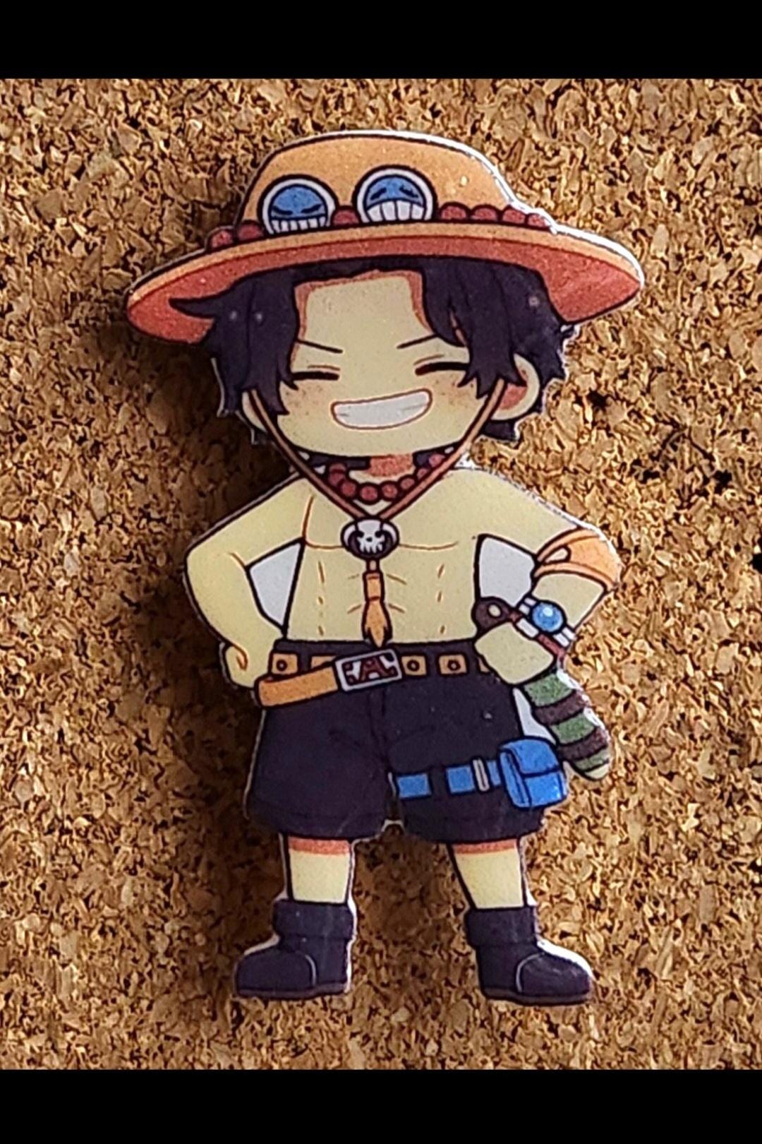 Ace Pin - One Piece - Etsy