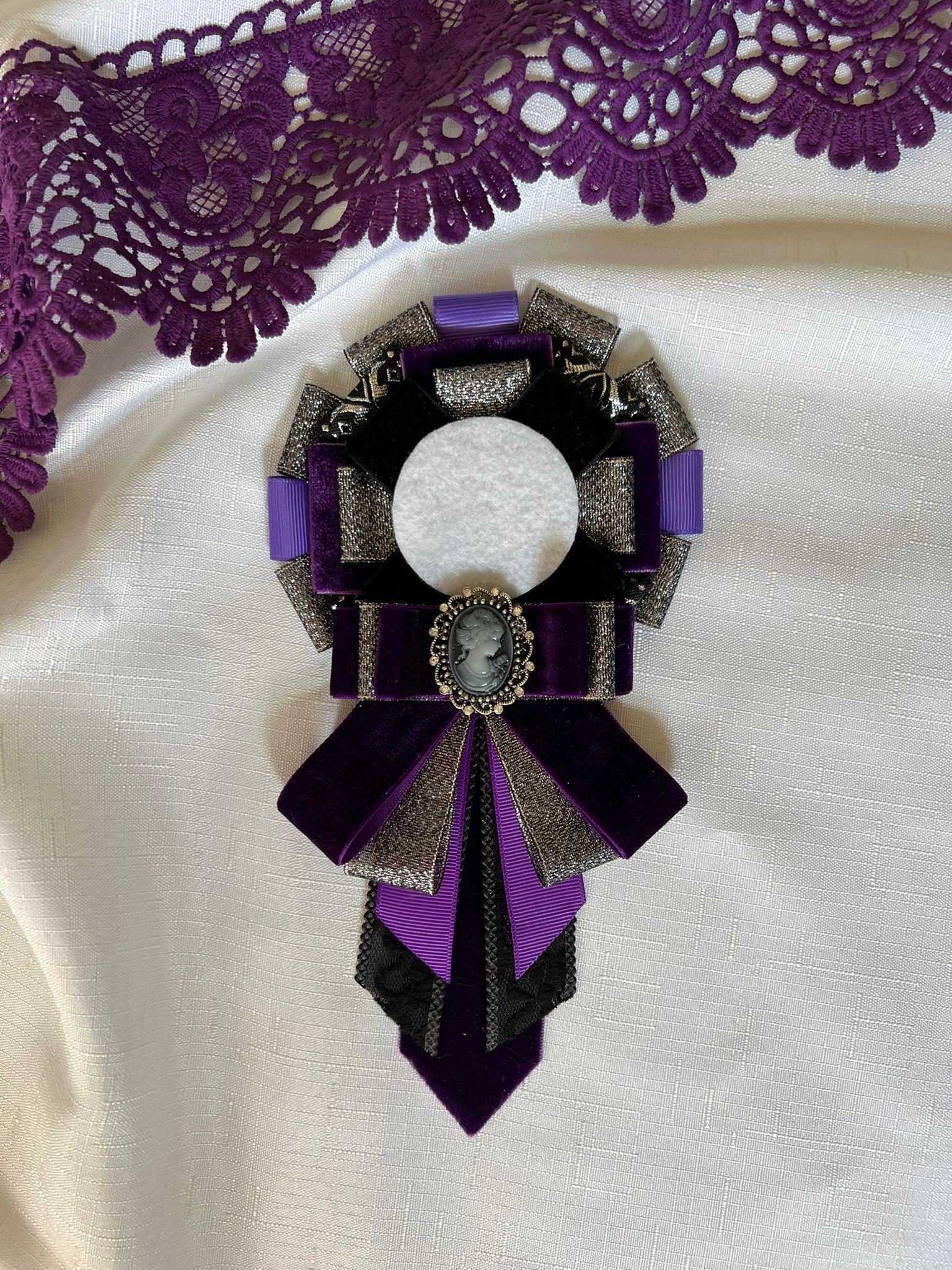 Handmade Gothic Style Pin Badge Holder, Ita Bag Accessory - Etsy