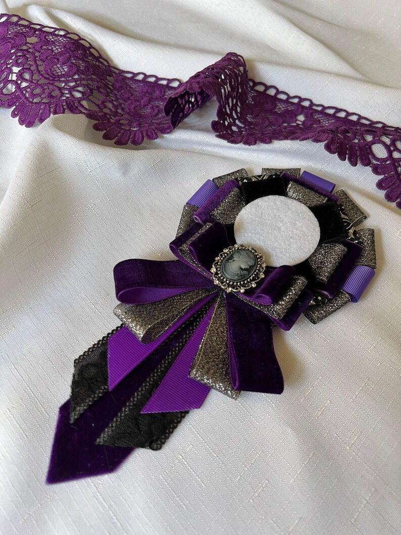 Handmade Gothic Style Pin Badge Holder, Ita Bag Accessory - Etsy