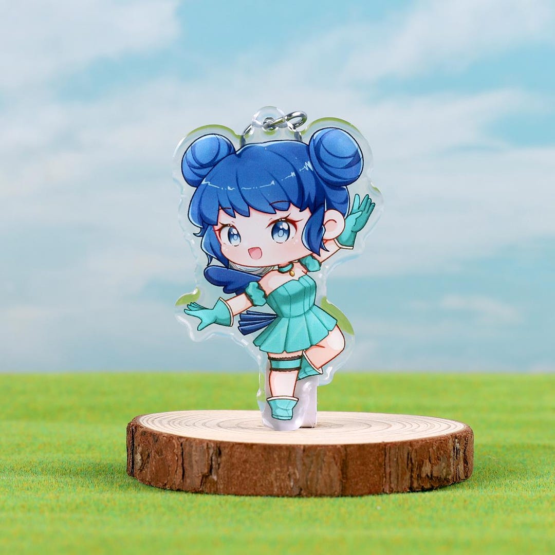 Tokyo Mew Mew Keychain - Mew Mint - Etsy