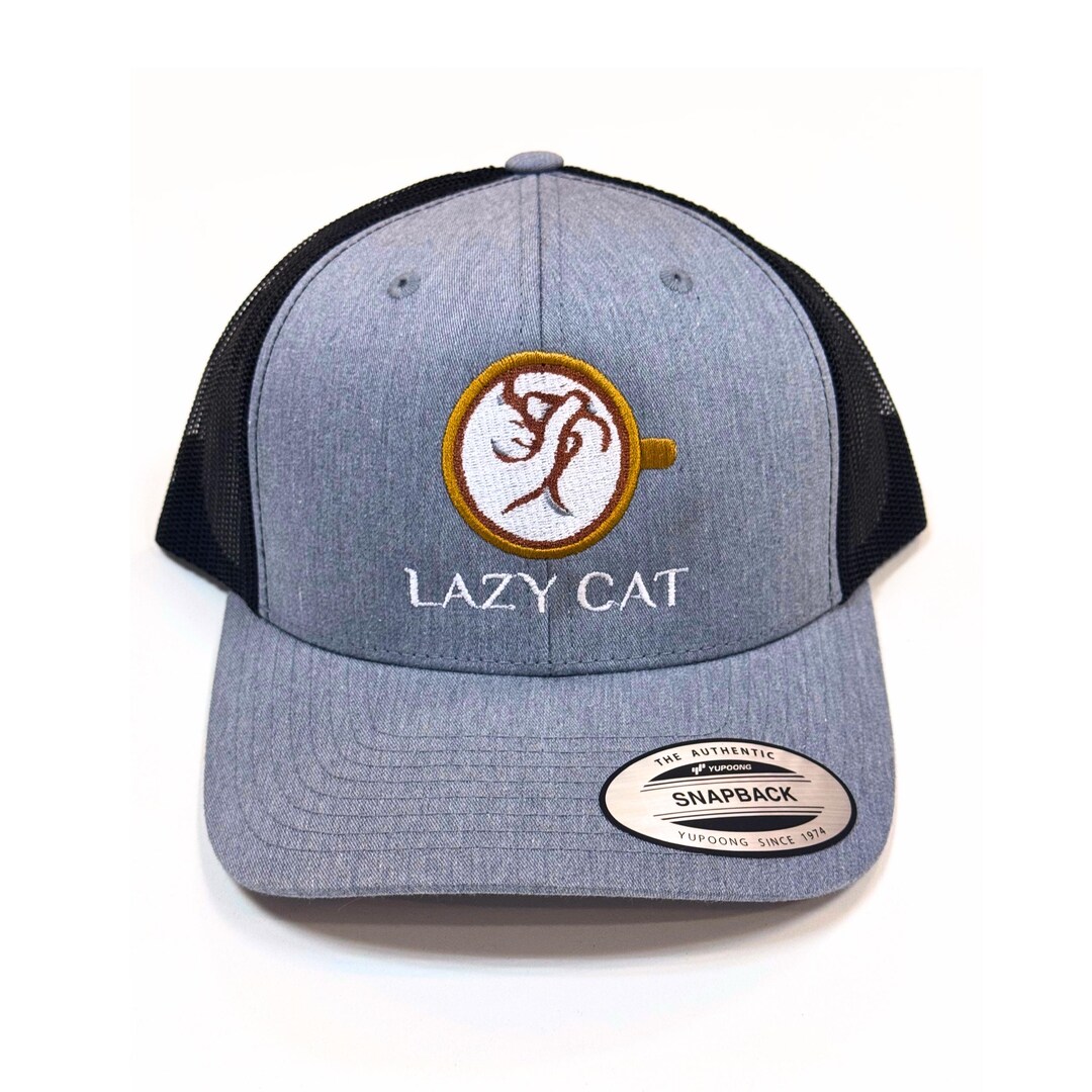 Lazy Cat Hat - Perfect Cat Hat Gift - Cat Gift Hat Trucker Mesh ...