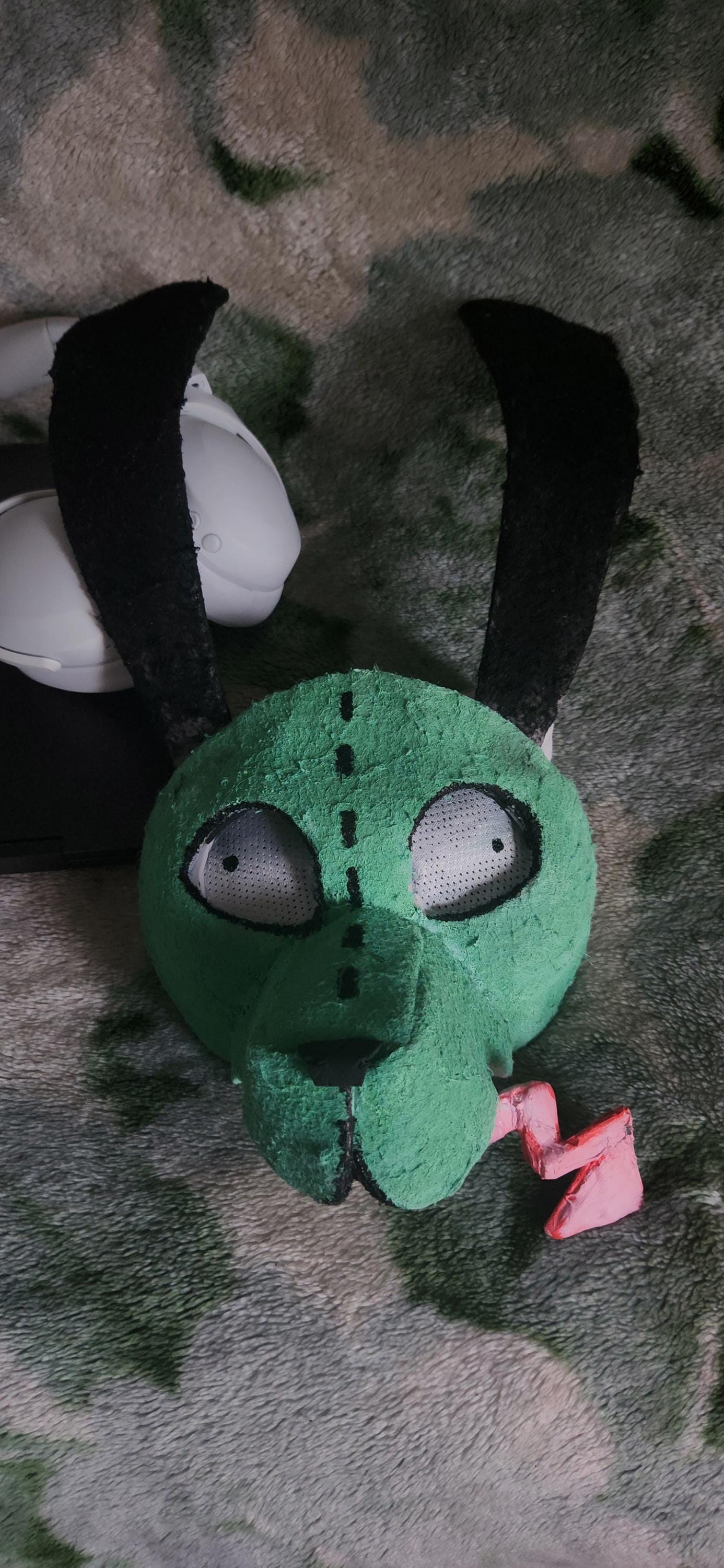 INVADER ZIM Cosplay Mask!! GIR From Invader Zim - Etsy