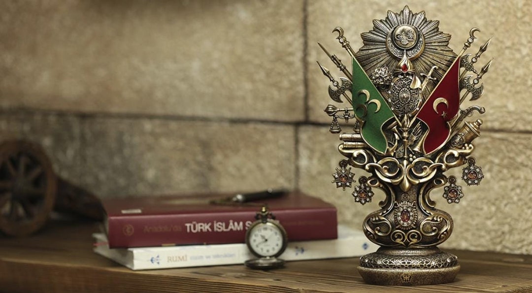 Ottoman Coat of Arms Figure Logo Ottoman Empire Sign, Symbol Table ...