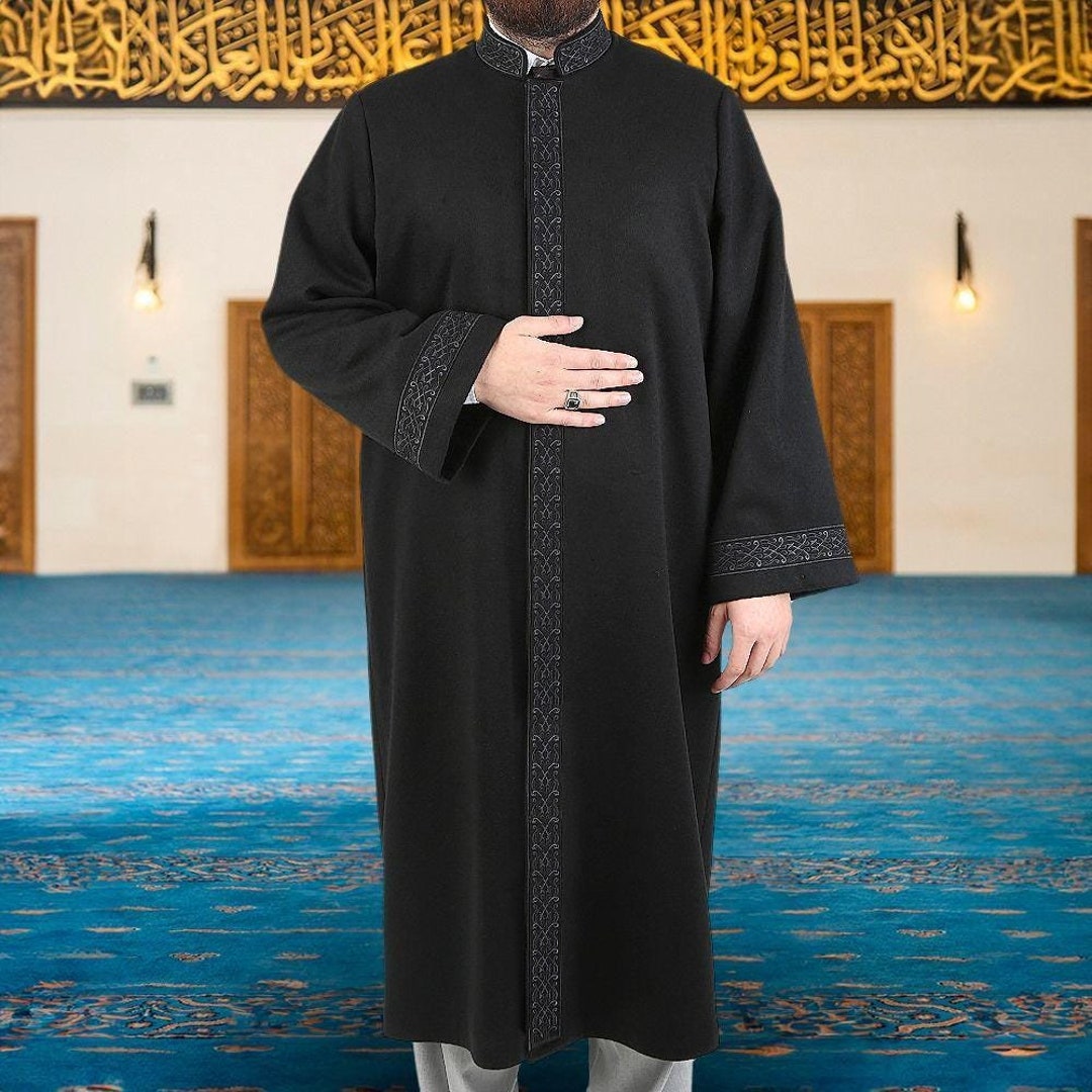 Lux Prayer Jubba for Muslim Men Prayer Robe Muslim Mens Clothing Thobe ...