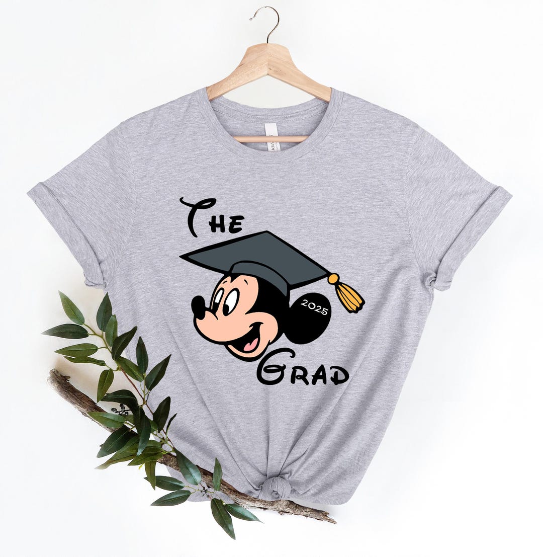 Disney Grad 2025 Shirt, Graduation Mickey Shirt, Magic Kingdom Graduate ...