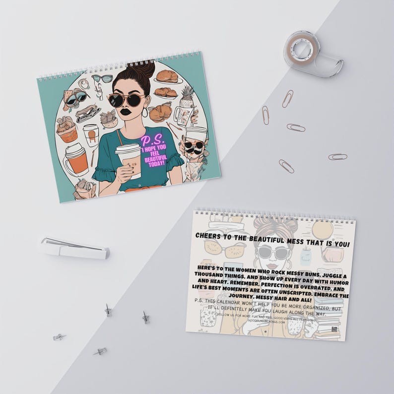 Real Life, Real Messy: A 2025 Calendar for the Perfectly Imperfect ...