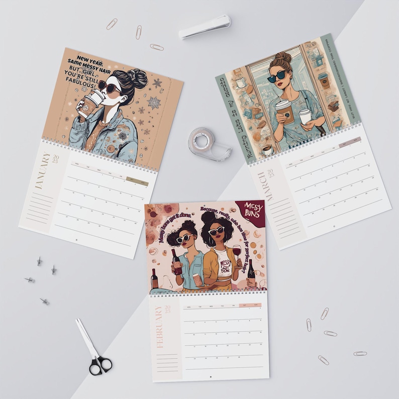 Real Life, Real Messy: A 2025 Calendar for the Perfectly Imperfect ...