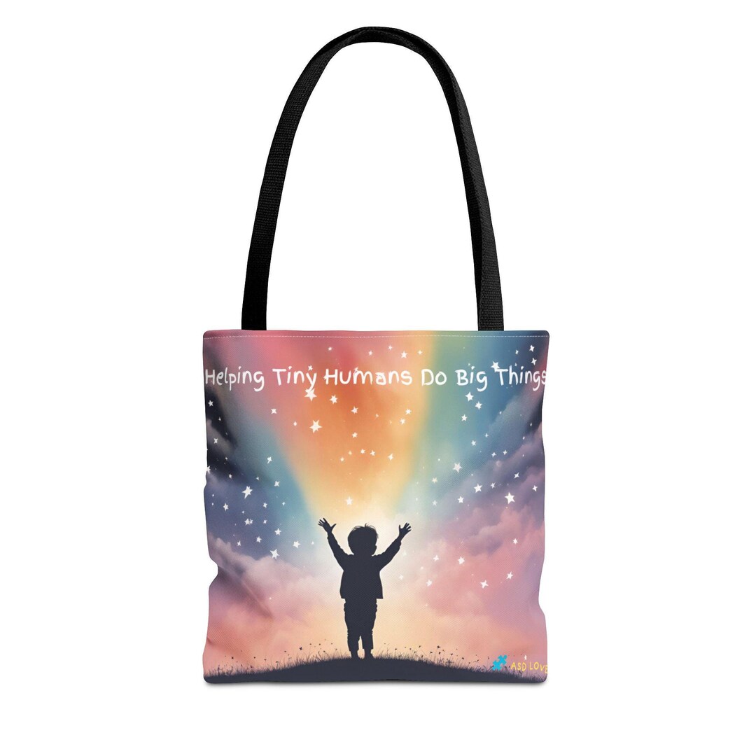 Helping Tiny Humans Do Big Things Tote - Inspiring Kids to Reach for ...