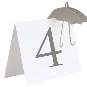 Umbrella Table Numbers - Etsy