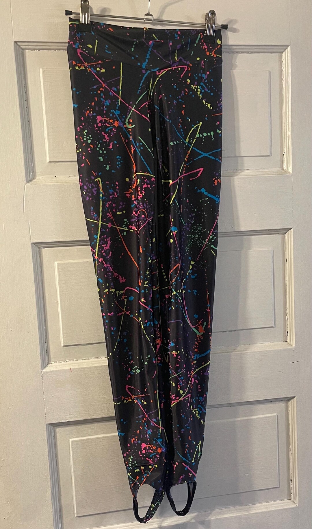 Hell Couture Splatter Leggings - Etsy