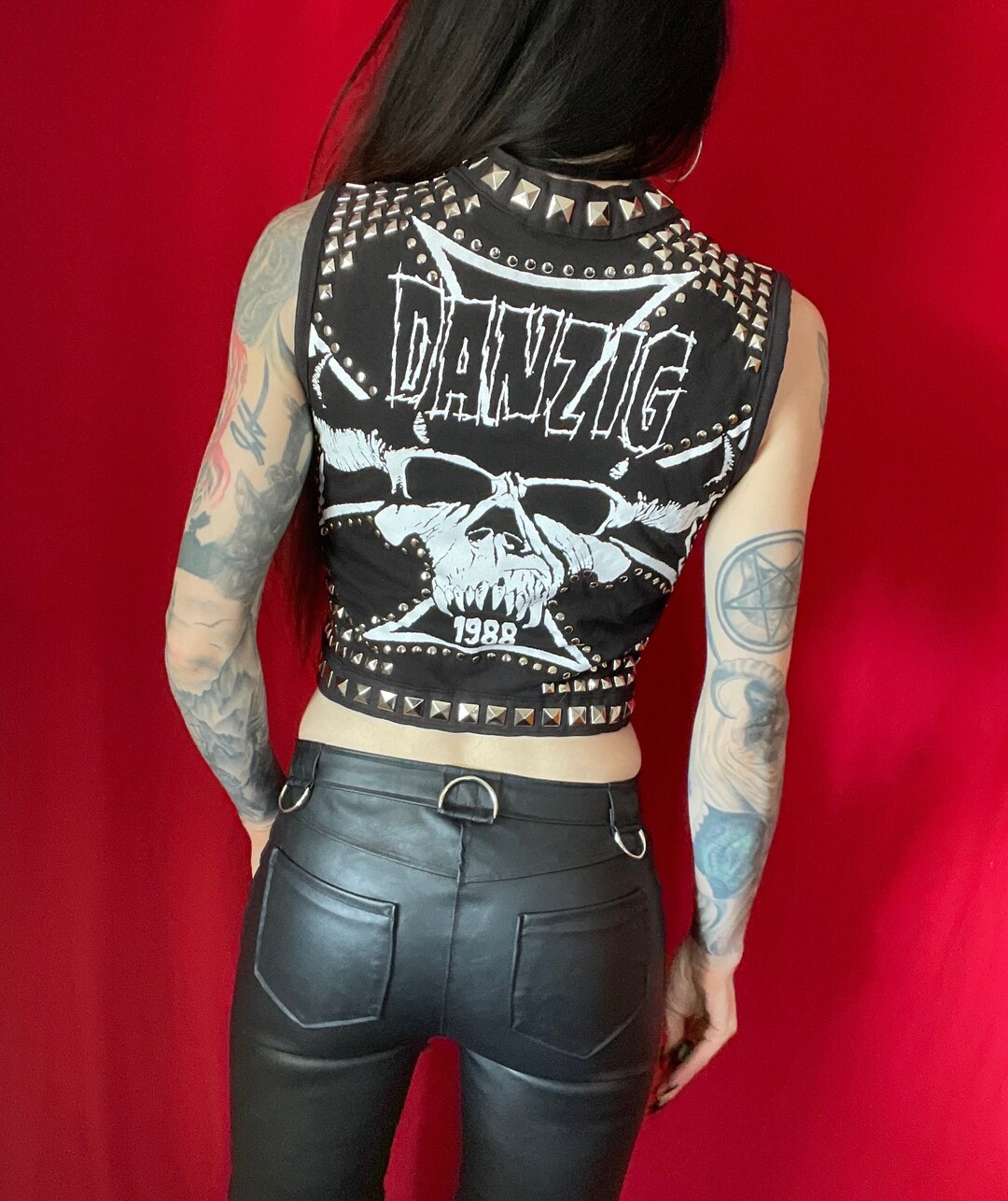 Hell Couture Twist of Cain Vest - Etsy