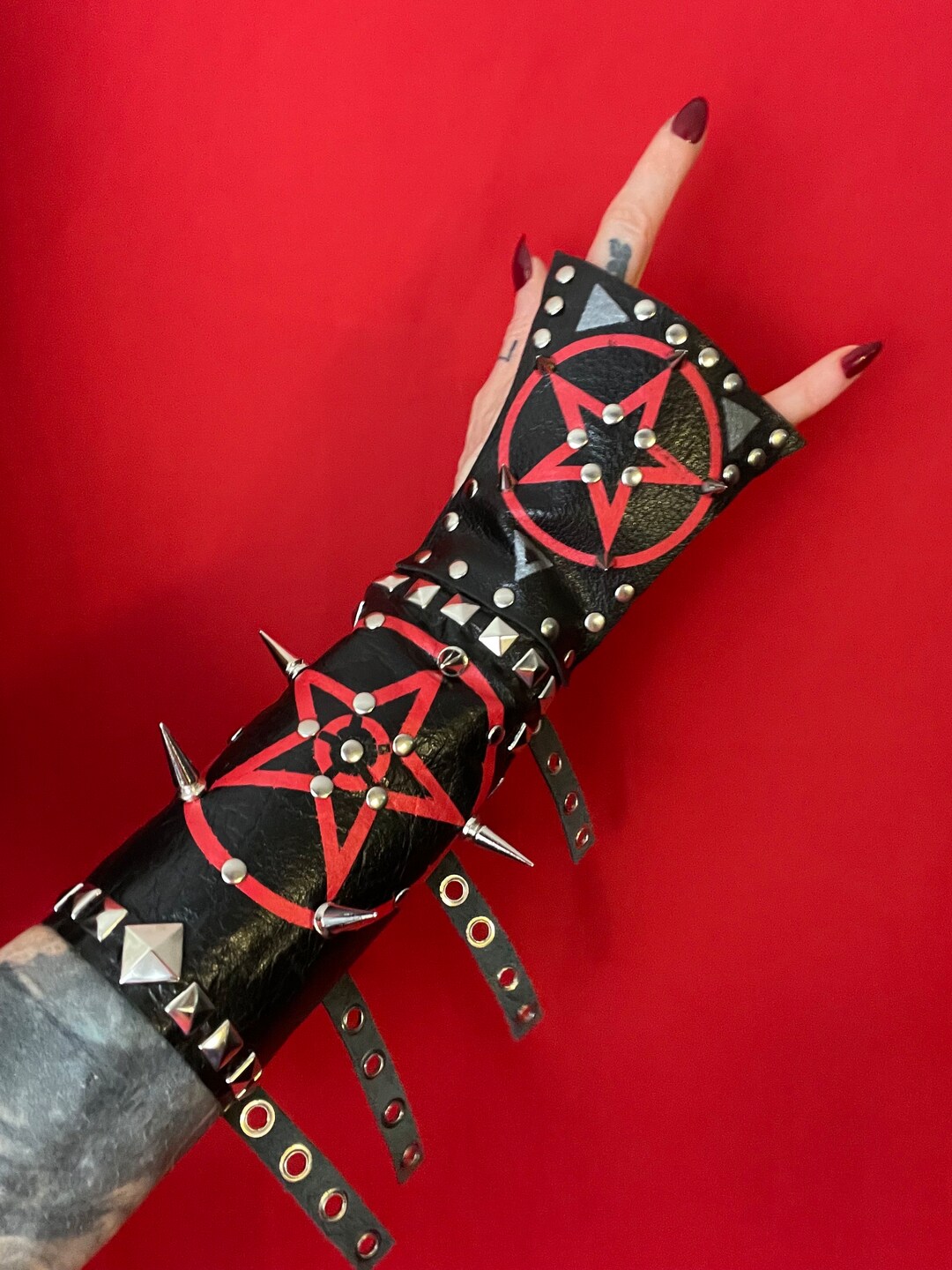 Hell Couture Sammi Curr Gauntlet - Etsy
