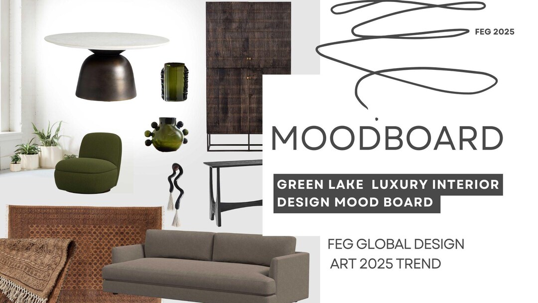 Interior Design Moodboard / Modern Design Board 2025 Easily Design Your ...