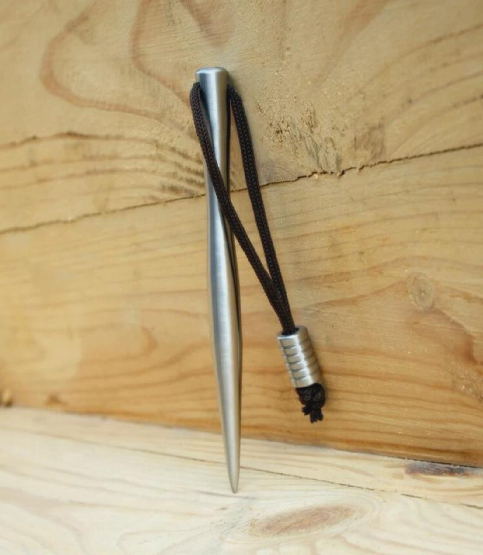 Marlin Spike Punch Pick With Leather Sheath Durable Pocket Stainless ...