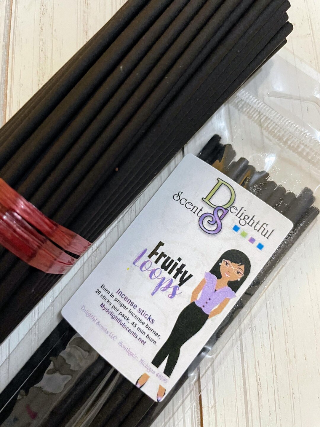 FRUITY LOOPS Incense Sticks 20 Pack Hand Dipped, Aromatherapy - Etsy