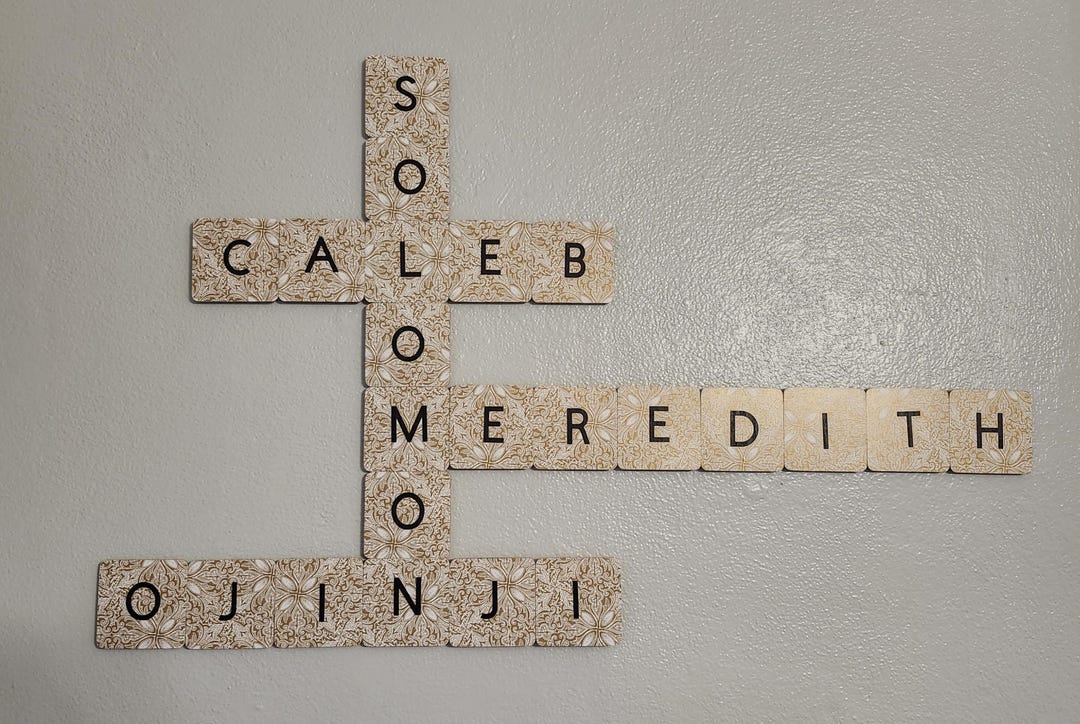 Scrabble Family Tree Tiles - Etsy