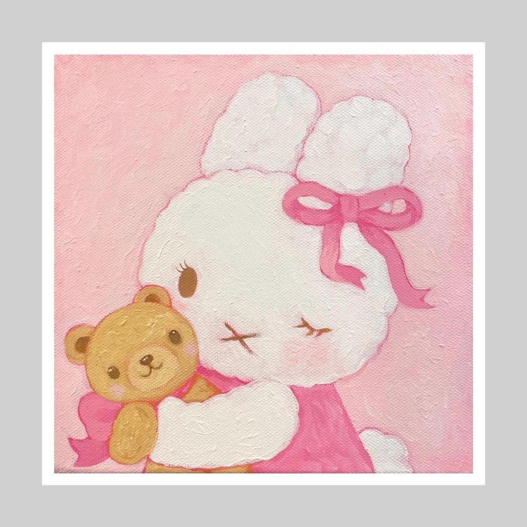 Cuddles ~ Art Print - Etsy