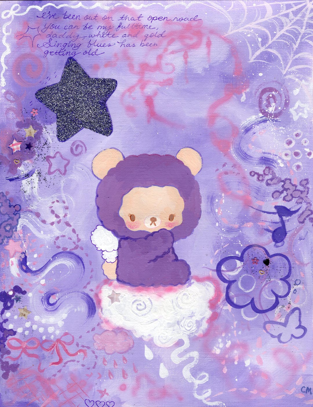 Purple Rilakkuma Bear ~ Original - Etsy