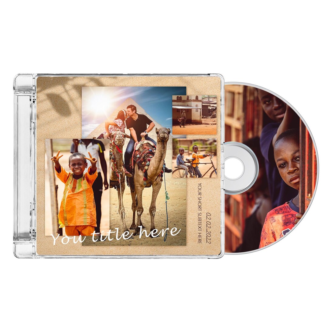 Custom CD Case Fully Custom Songs With Your Photos and 80mins of Music ...