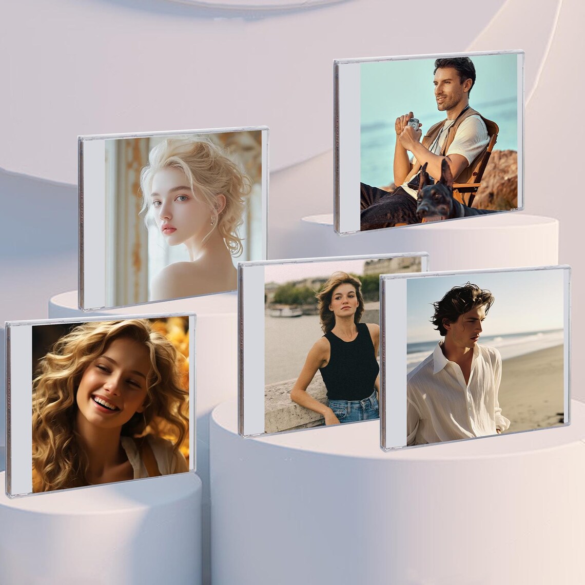 Custom CD Case Fully Custom Songs With Your Photos and 80mins of Music ...