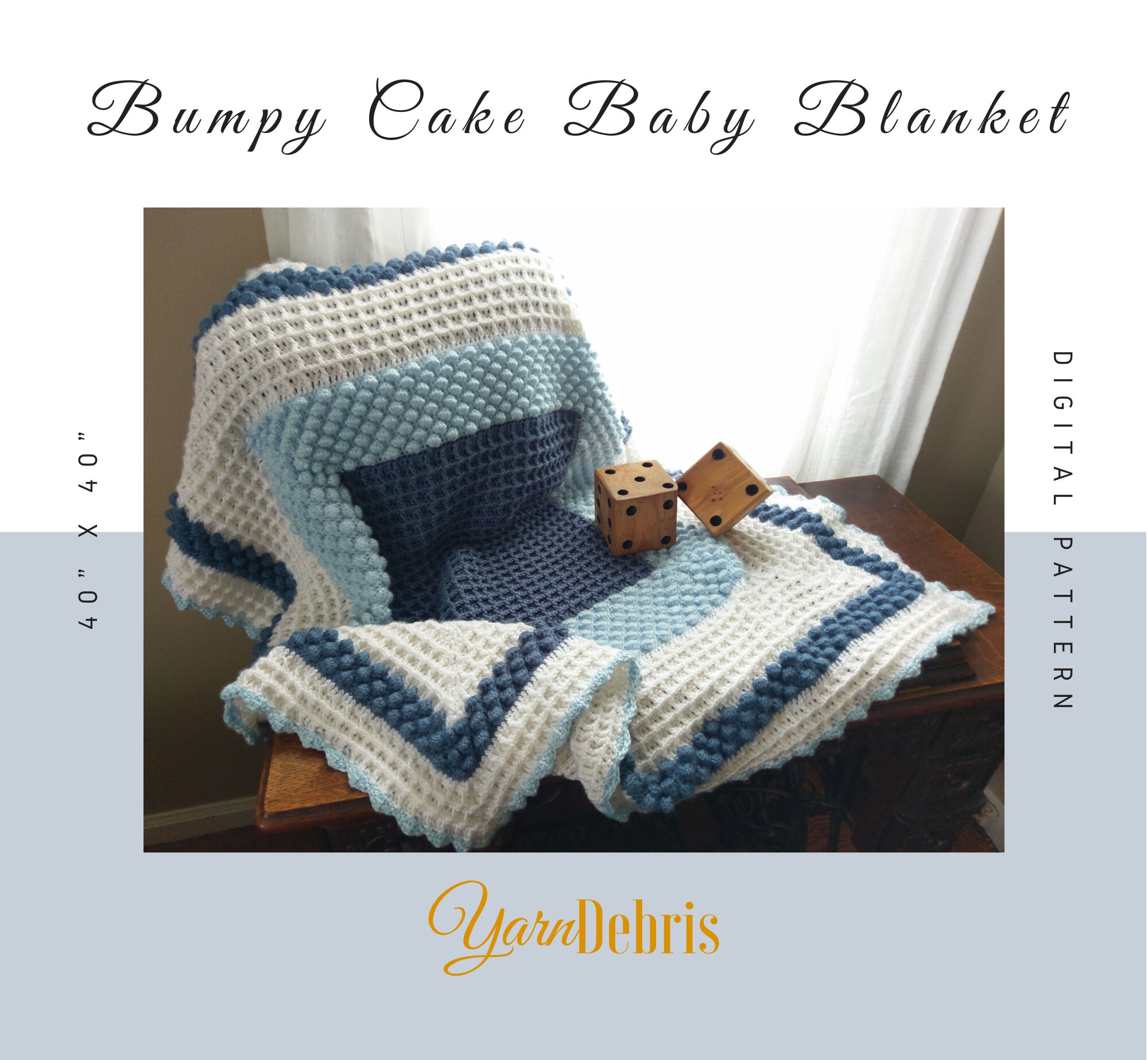 Bumpy Cake Baby Blanket Crochet Pattern Crochet Baby - Etsy Australia