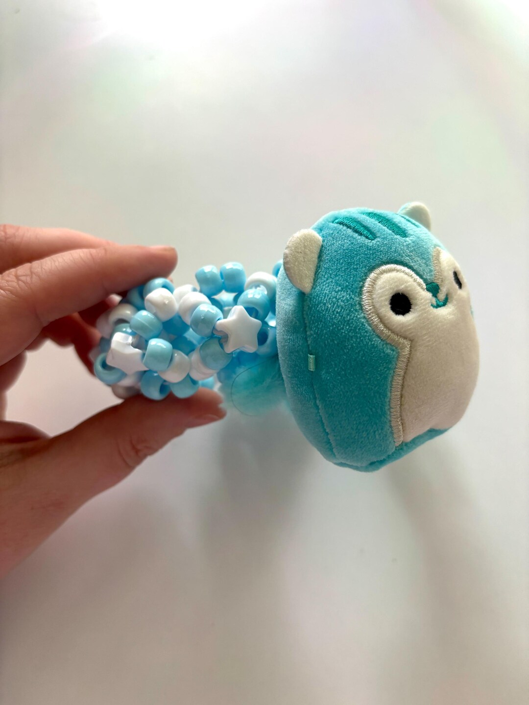 Squishmallow Kandi Cuff Bracelet Blue Squirrel - Etsy