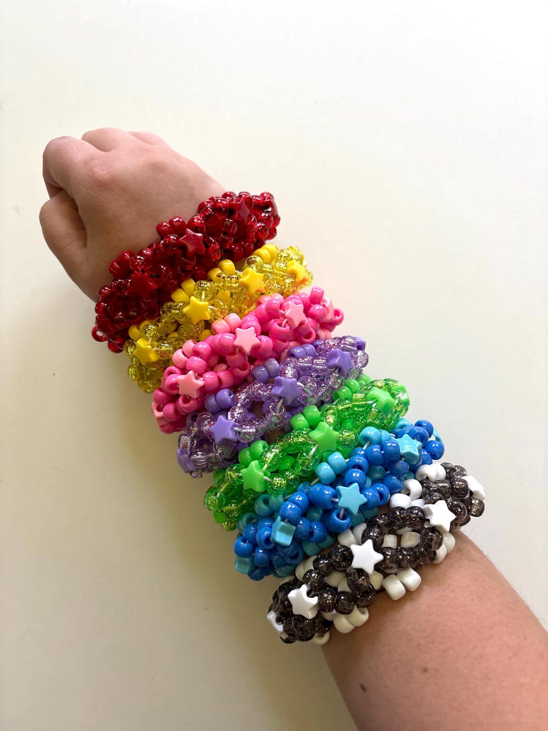 Star Kandi Cuff Bracelet - Etsy