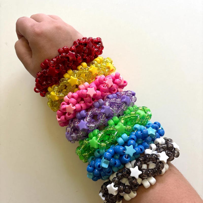 Kandi Cuff - Etsy
