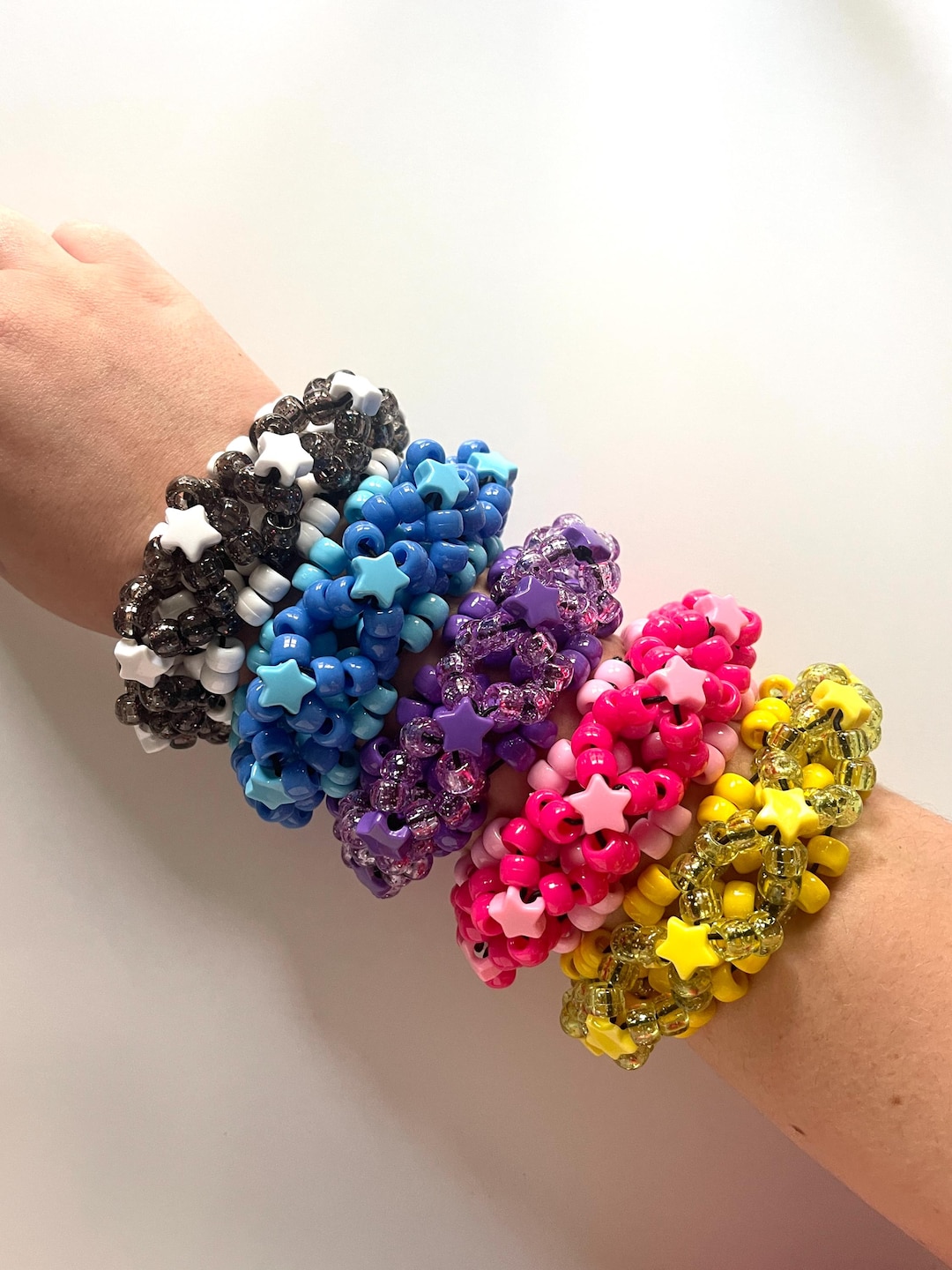 Star Kandi Cuff Bracelet - Etsy