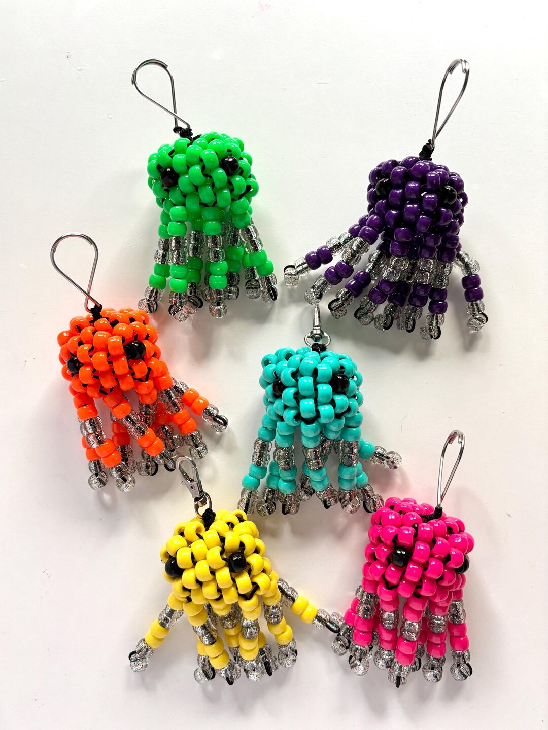 Kandi Octopus Keychain - Etsy