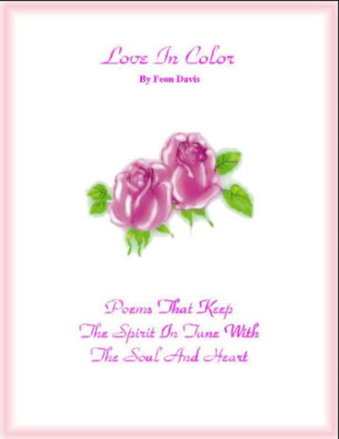 Love in Color- Love Poem Ebook- Full Color Images-instant Download - Etsy