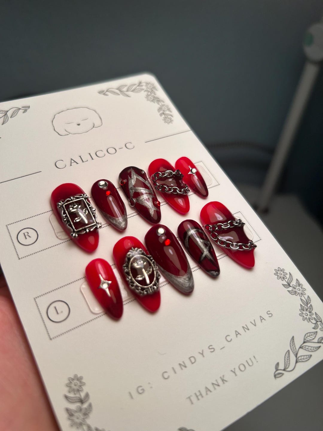 In Your Fantasy ATEEZ Inspired Nails | Kpop ATEEZ Press on Nails ...