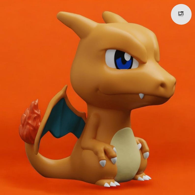 Charizard Chibi Pokémon - Etsy