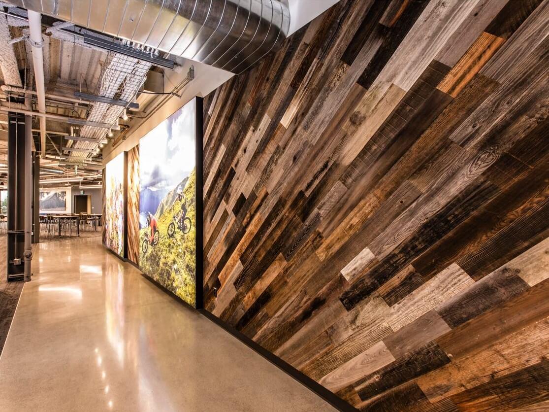 Reclaimed Wood Mosaic Designs Kit | Geometric Rustic Wall Art Supplies ...