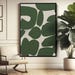 Abstract Green Lines Painting, Modern Art, Green Based Oil Painting ...