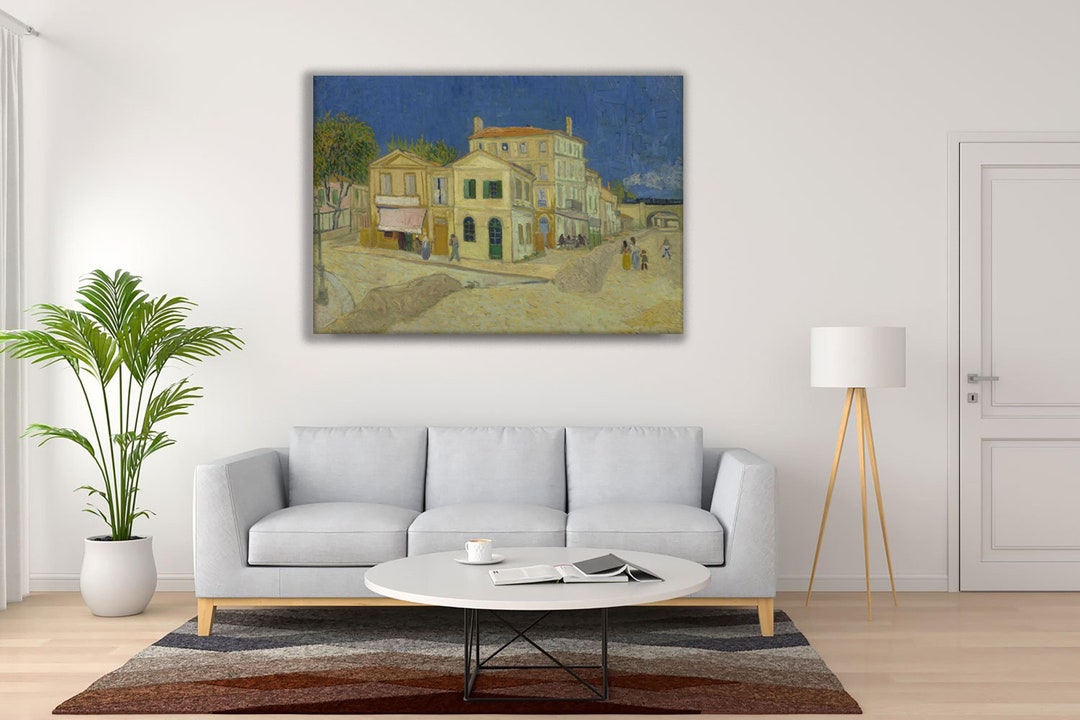 Vincent Van Gogh the Yellow House- Arles, September 1888 Oil Painting ...