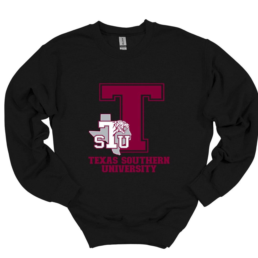 Texas Southern University Tigers Crewneck HBCU Drip Gear TSU Tigers - Etsy