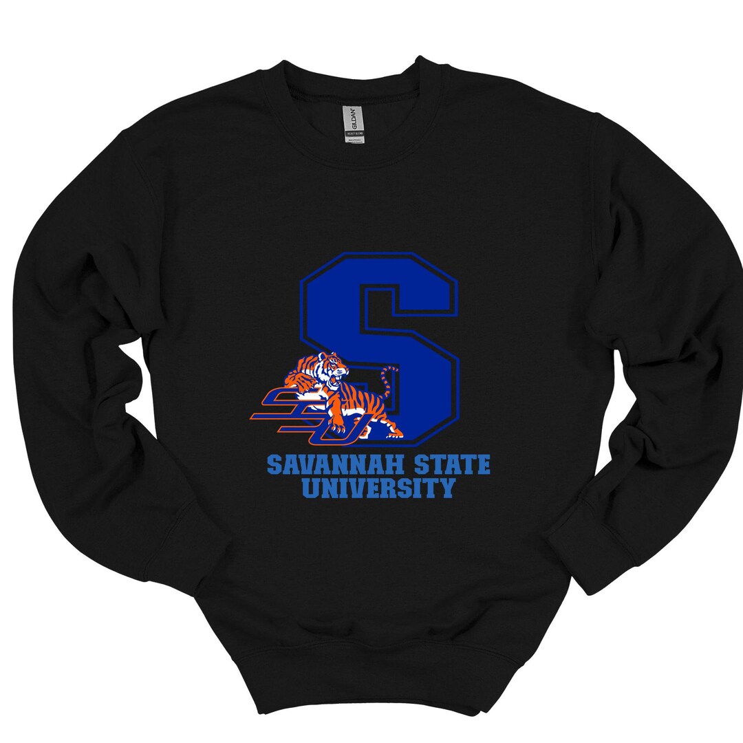Savannah State University Tigers Crewneck HBCU Drip Gear SSU Tigers - Etsy
