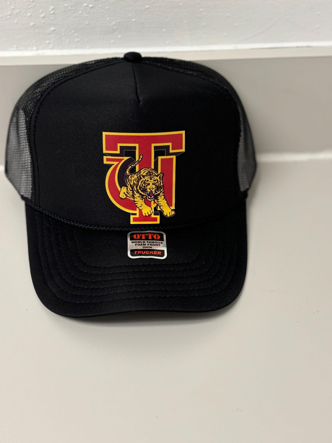 Tuskegee University Tigers Trucker Hat HBCU Hat - Etsy