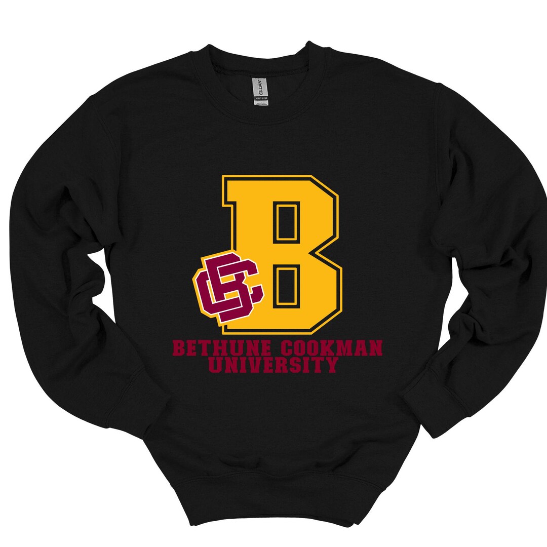 Bethune Cookman University Wildcats Crewneck HBCU Drip Gear BCU Wildcat ...