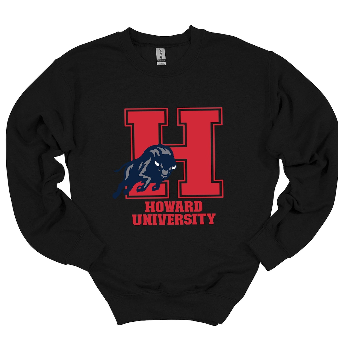 Howard University Bison Crewneck HBCU Drip Gear HU Bison - Etsy