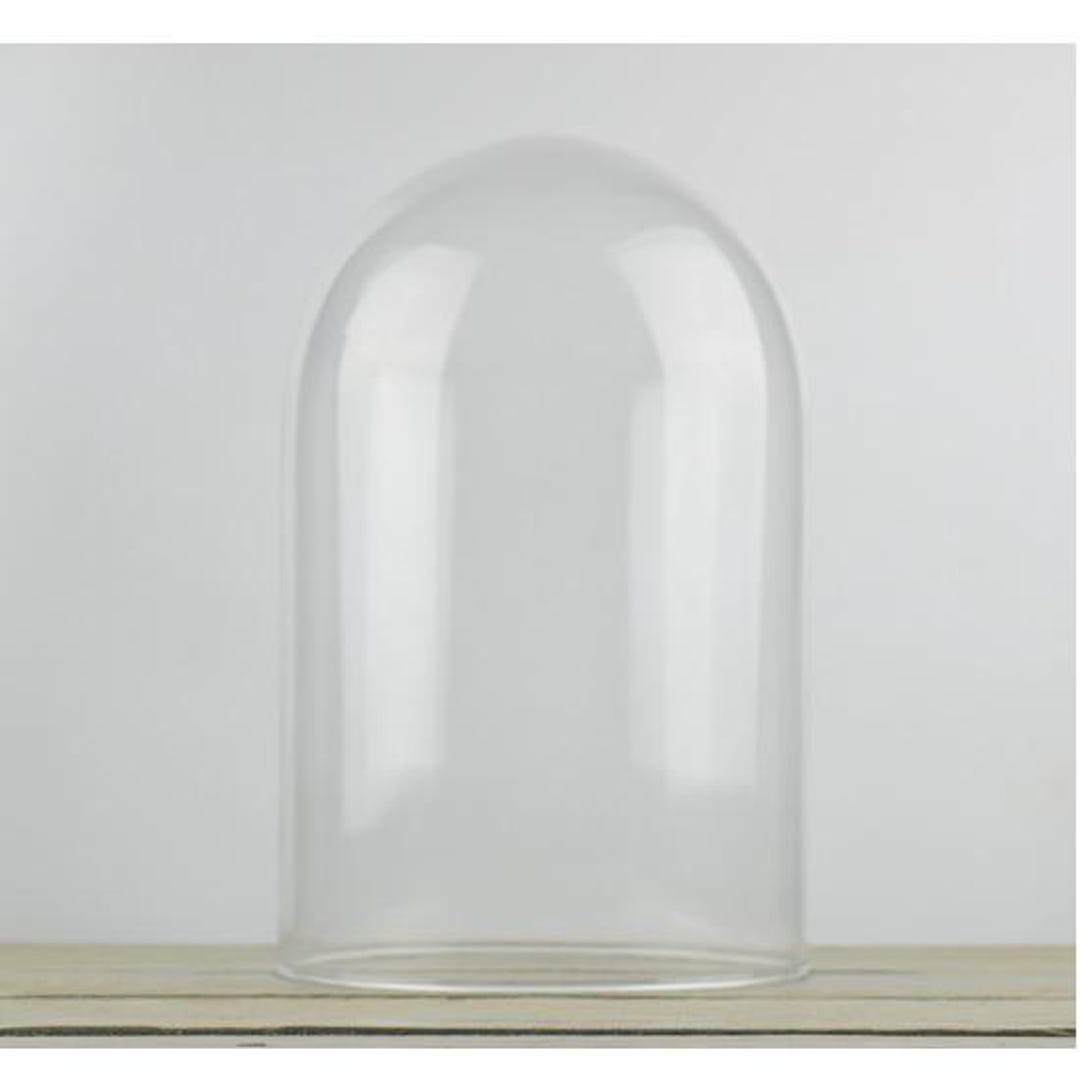 Medium Glass Display Cover Dome Cloche Height 30cm X 20 Cm - Etsy