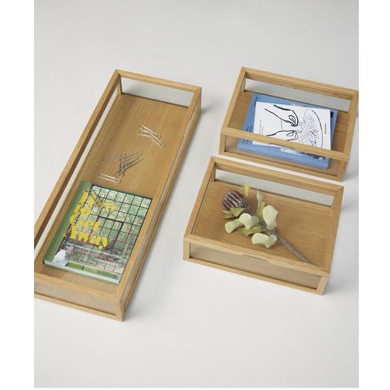 Small Display Oak & Glass Box - Etsy