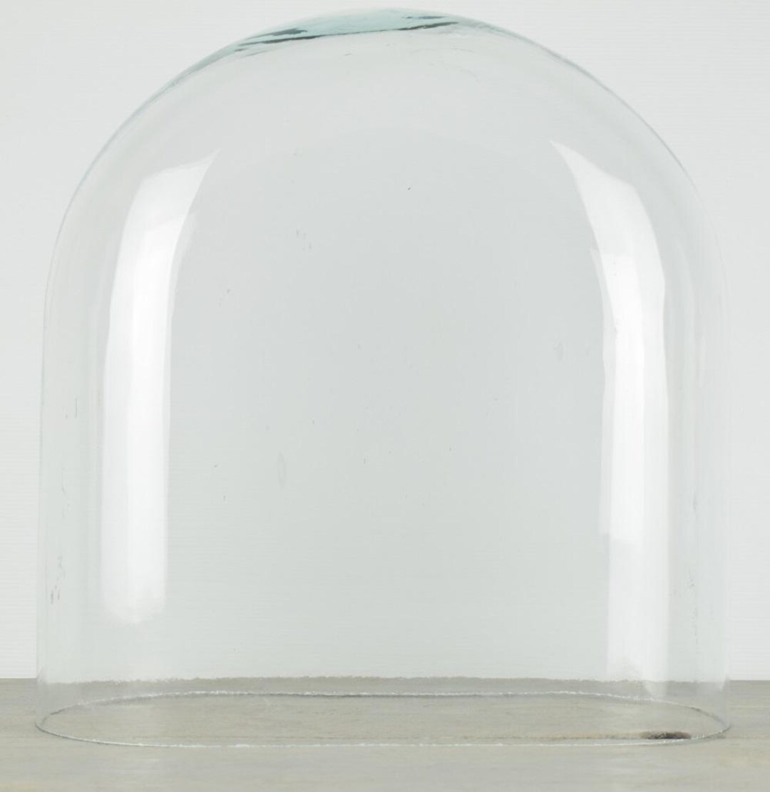 Vintage Look Medium Oval Glass Dome H:40 X 37 X 19 Cm - Etsy Canada
