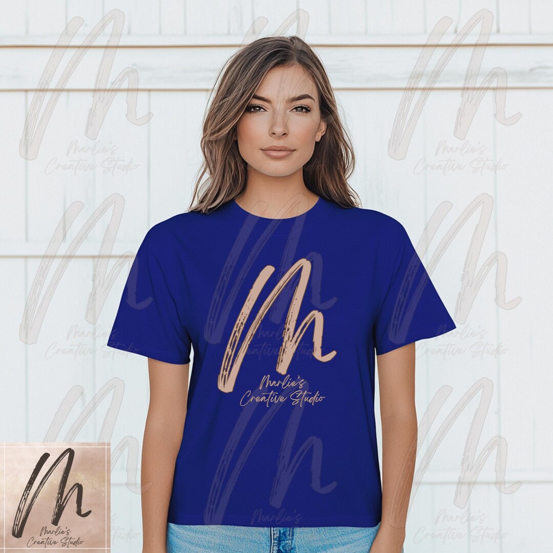 Gildan 5000 Cobalt Blue T-shirt Mockup, Digital Product, Gildan T-shirt ...