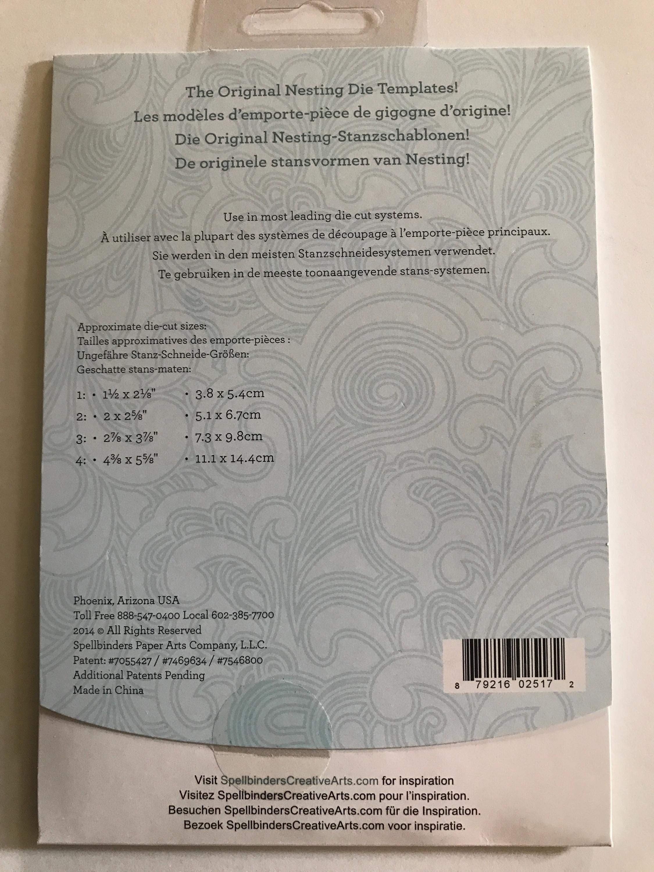 Spellbinders Nestabilities Die Cuts - Etsy